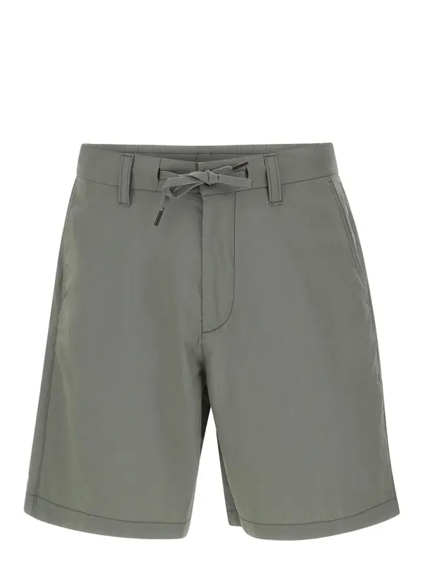 Hugo Boss Belt Loop Shorts With Multiple Pockets - Gray