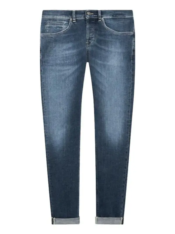 DONDUP Slim-fit Jeans With Five-pocket Design - Blue