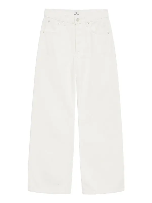 ANINE BING Wide-leg Jeans - White