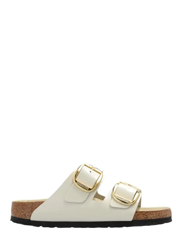 BIRKENSTOCK Arizona Big Buckle Mules - White