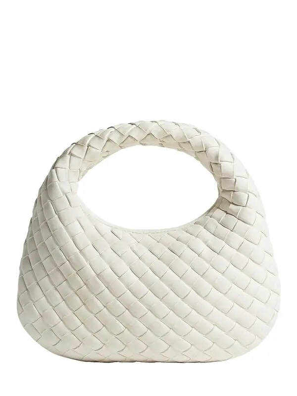 Bottega Veneta Baby Veneta Bag - Alabaster Color