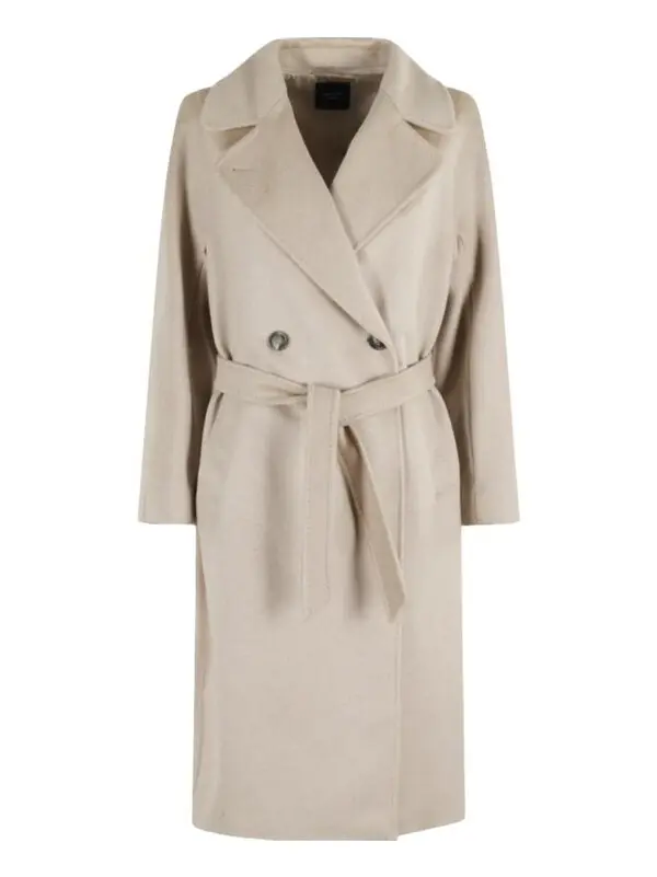 Max Mara Resina Belted Coat - Beige