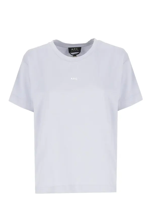 A.p.c. Logo Print T-shirt - White