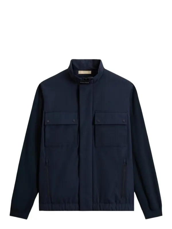 Woolrich Two-layer Hybrid Jacket - Melton Blue