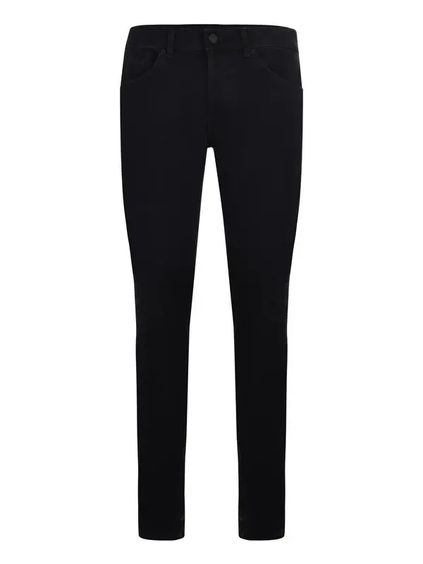 DONDUP George Slim Jeans - Water-washed Black