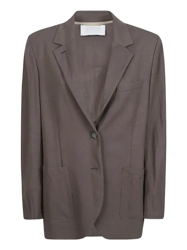 Harris Wharf London Single-breasted Blazer - Black