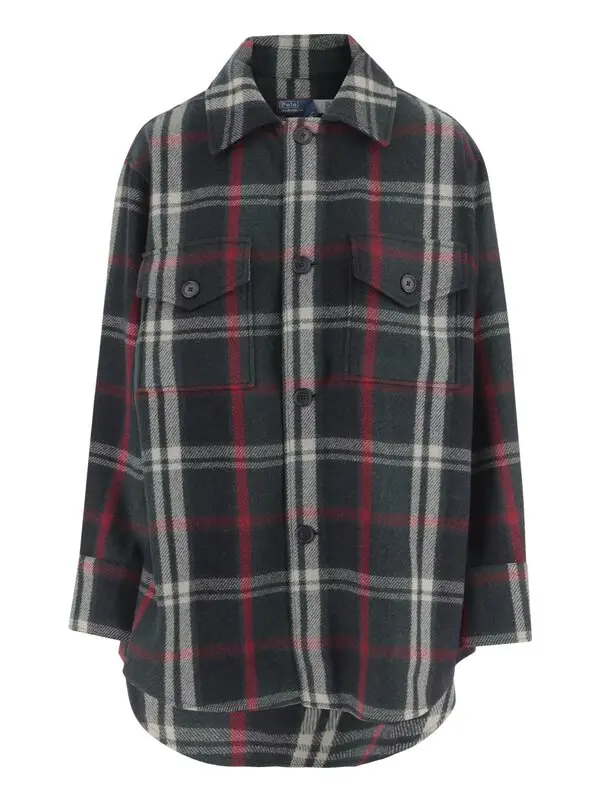 Polo Ralph Lauren Checked Long Sleeve Shirt - Black