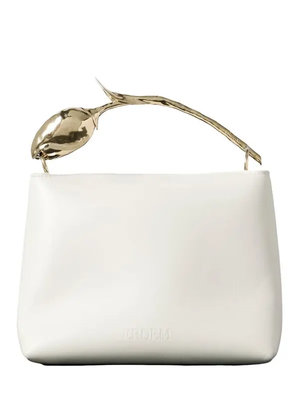 Erdem Bloom Mini Shoulder Bag - White