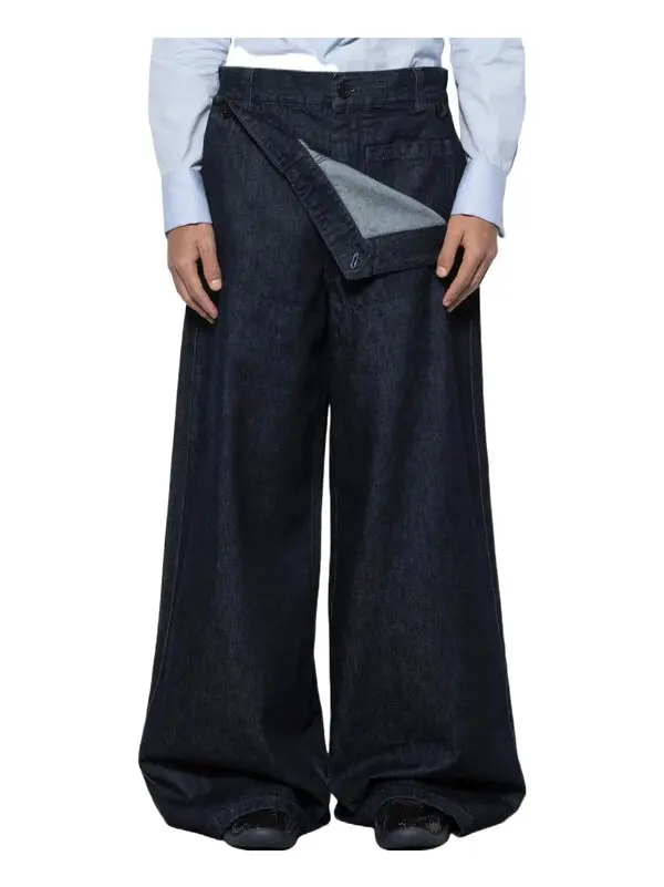Dries Van Noten Belt Loop Jeans - Indigo