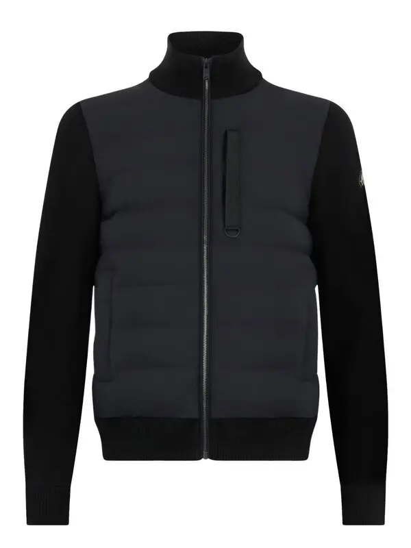 Moose Knuckles Kamet Hybrid Jacket With Down Filling - Black