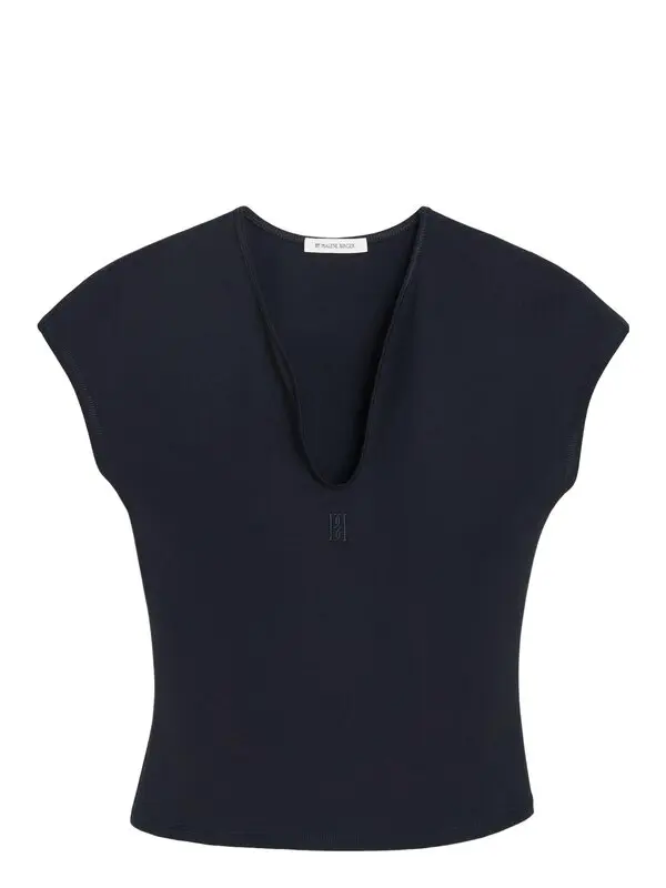BY MALENE BIRGER Venazia Athletic Top - Black