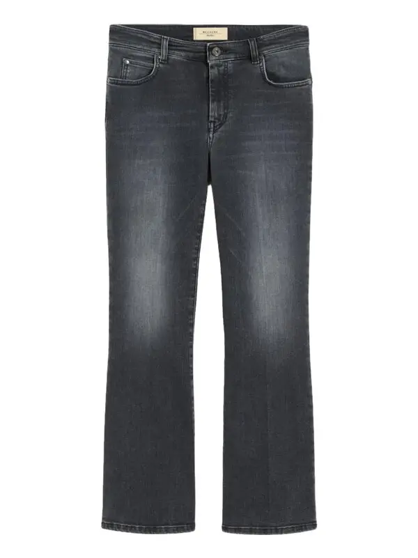Max Mara Cropped Jeans - Black