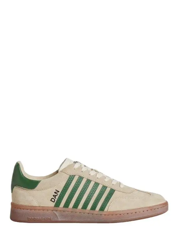 Dsquared2 Boxer Low-top Sneakers - Nude/black