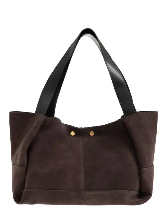 ALLSAINTS Snap-on Handbag - Black