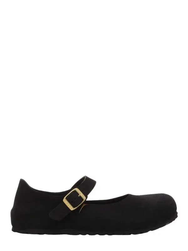 BIRKENSTOCK Mantova Mary Jane Flats With Adjustable Buckle - Black