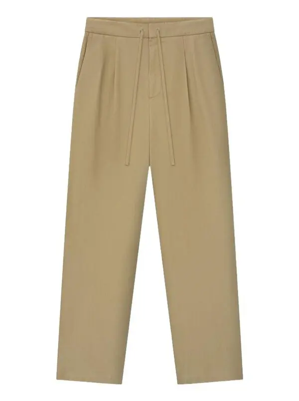 Fear Of God Pleated Drawstring Trousers - Nude
