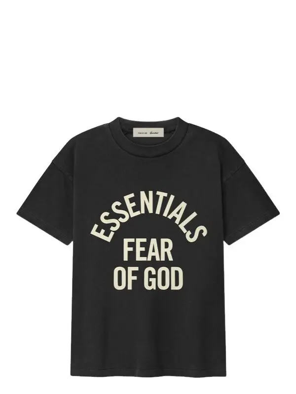 Fear Of God Short Sleeve Crewneck T-shirt - Faded Black