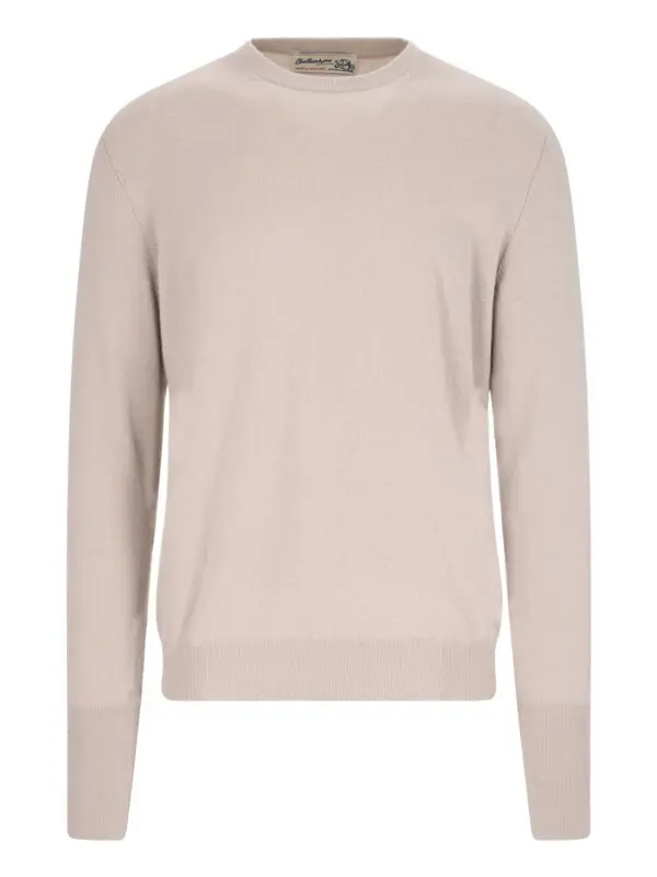 BALLANTYNE Long-sleeved Sweater - Nude
