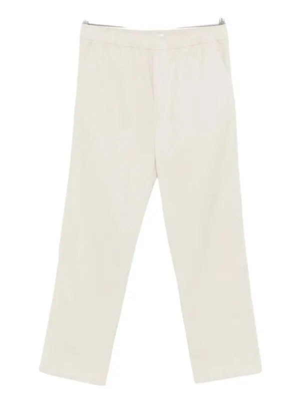 SAMSOE SAMSOE Straight-leg Casual Pants - White