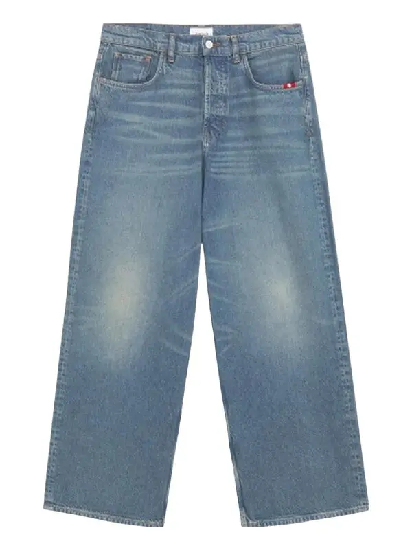 AMISH SUPPLIES Hurricane Wide-leg Jeans - Blue