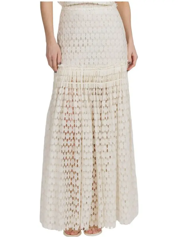Ulla Johnson Lace Maxi Dress - Chalk