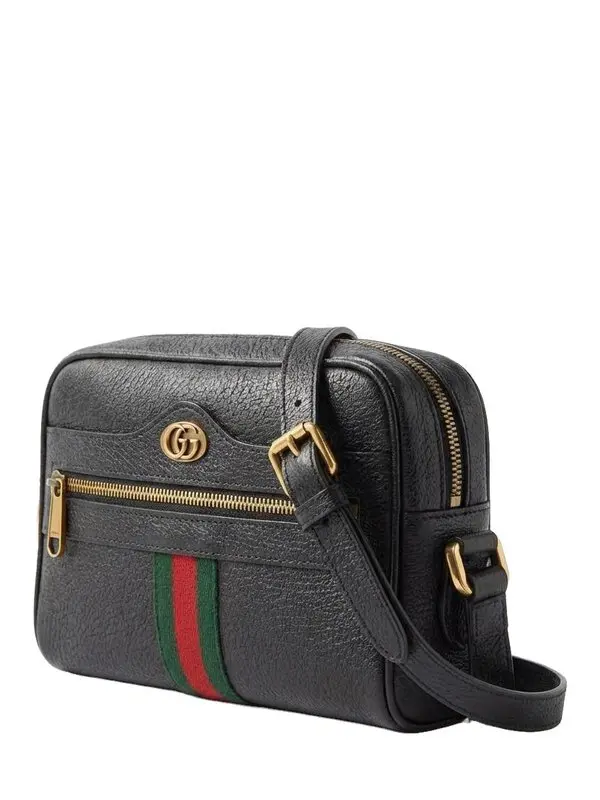 Gucci Mini Ophidia Gg Shoulder Bag - Black