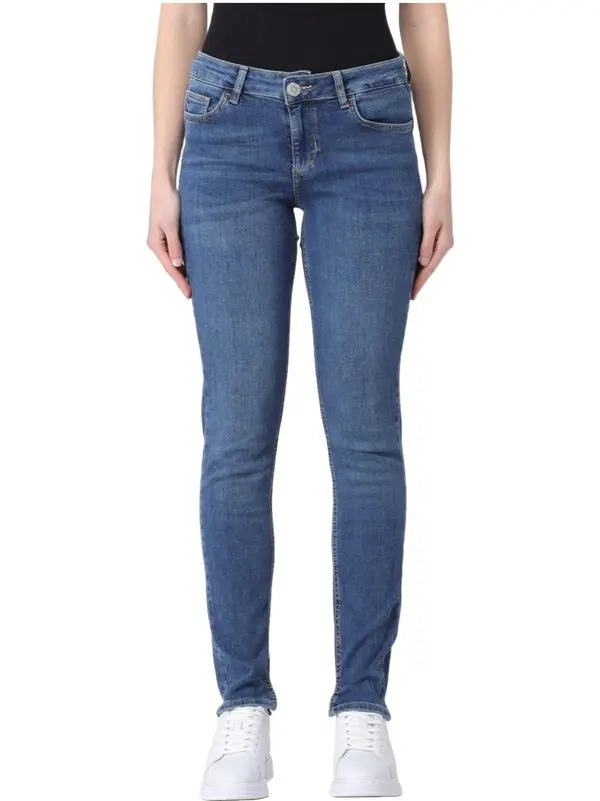 Liu Jo Trousers With Belt Loops - Blue