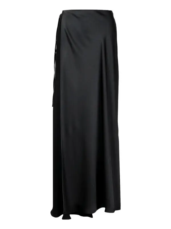 Philosophy Di Lorenzo Serafini Long Midi Skirt - Black