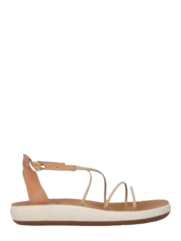 ANCIENT GREEK SANDALS Anastasia Flat Sandals - Nude