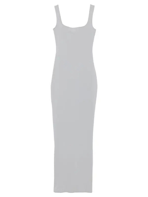 ENTIRE STUDIOS Square-neck Maxi Dress - Gray