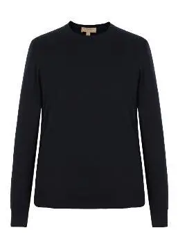 Burberry Stitching Detail Sweater - Black
