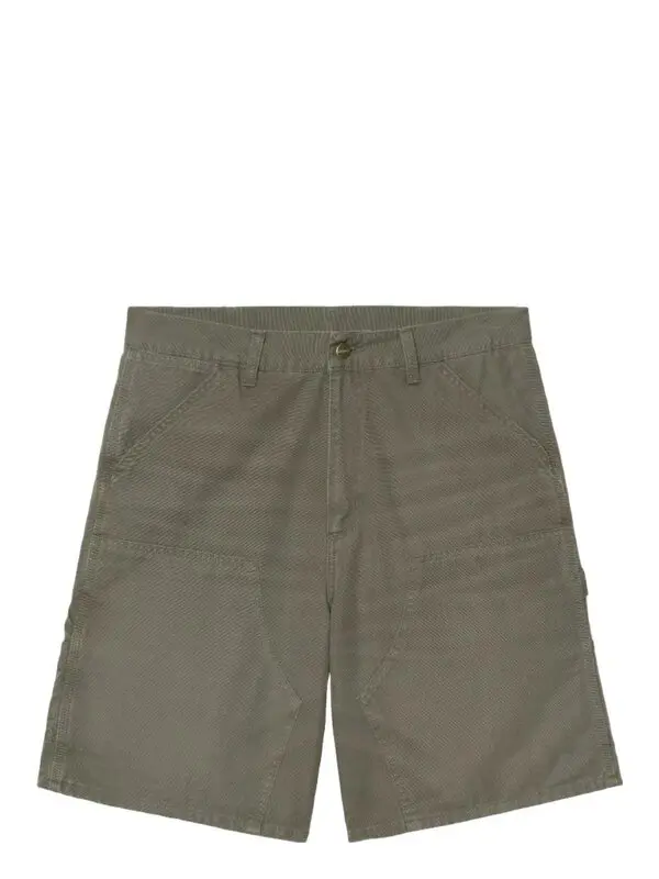 Carhartt Work In Progress Relaxed Fit Utility Work Shorts - Leaf, Stone Canvas