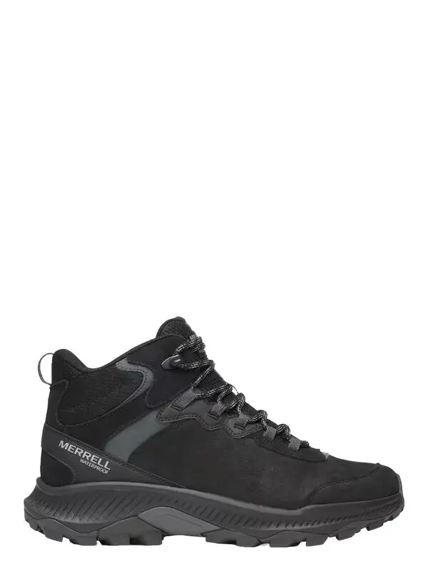 Merrell Speed Strike 2 Mid Leather Waterproof Boots - Black