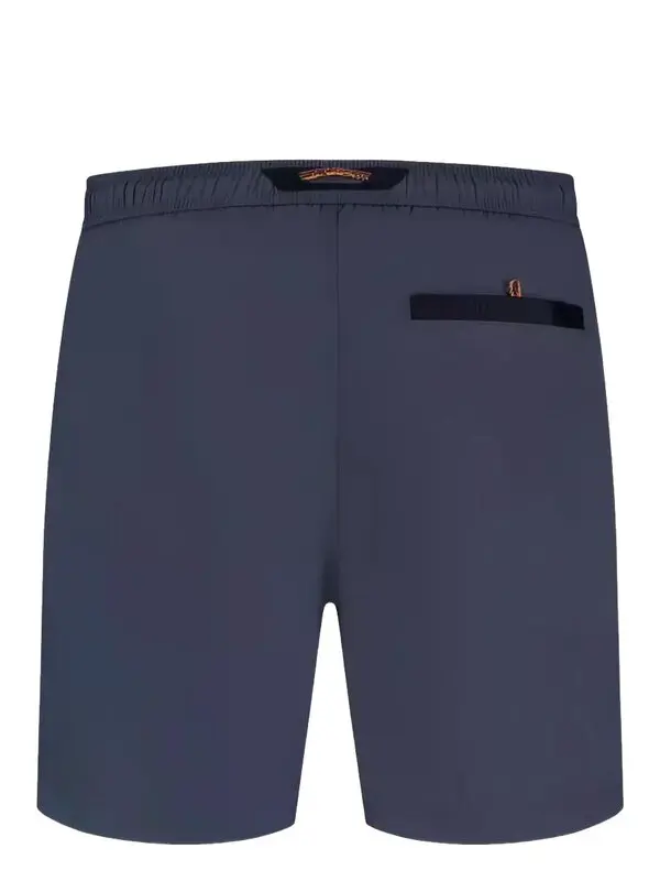 Sease Drawstring Waist Swim Shorts - Blue