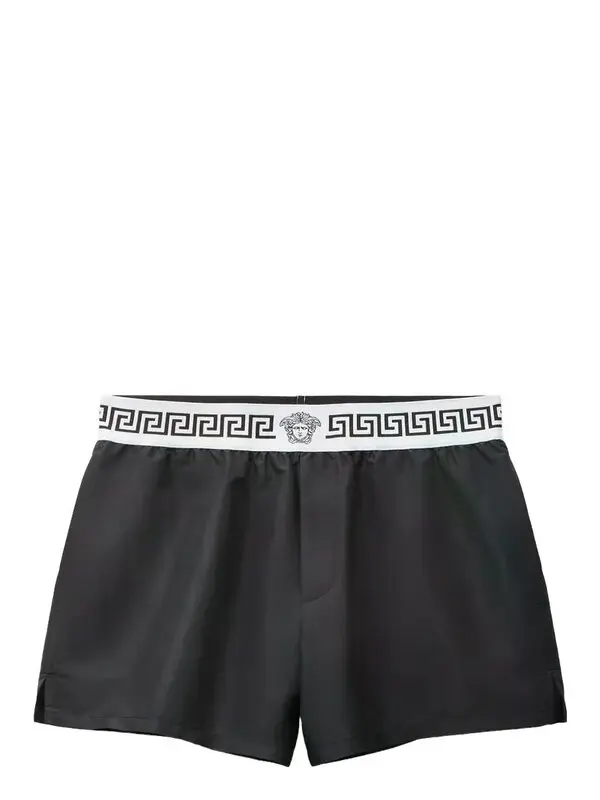 Versace Greca & Medusa Swim Shorts - Black