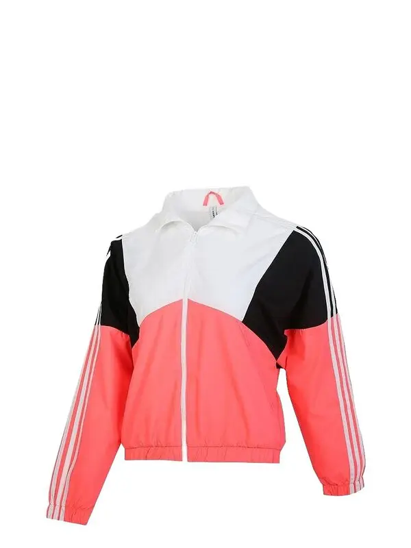 Adidas Neo Colorblock Track Jacket - White/black/red