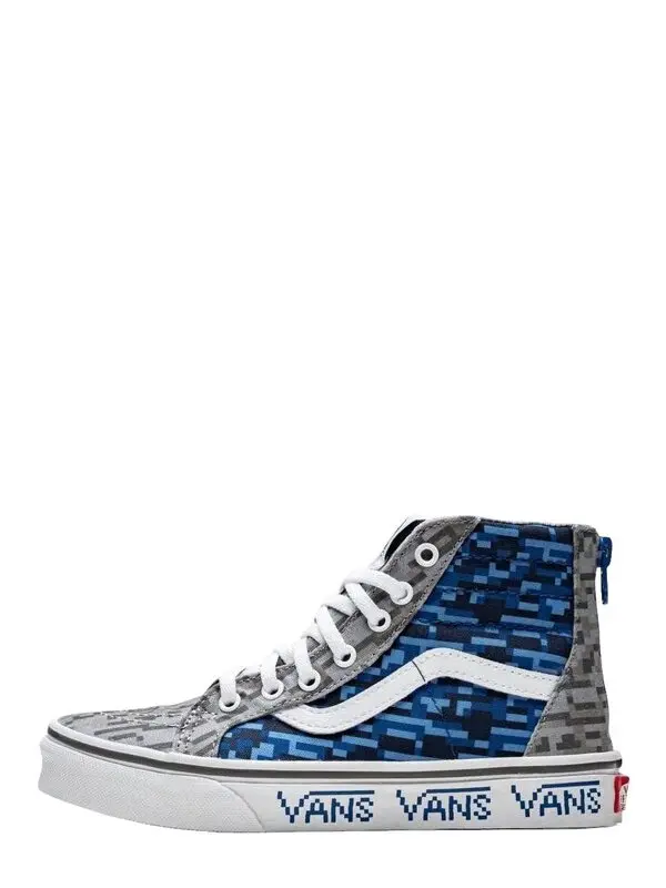 VANS Sk8-hi Zip Digi Earth High Top Sneakers - Grey