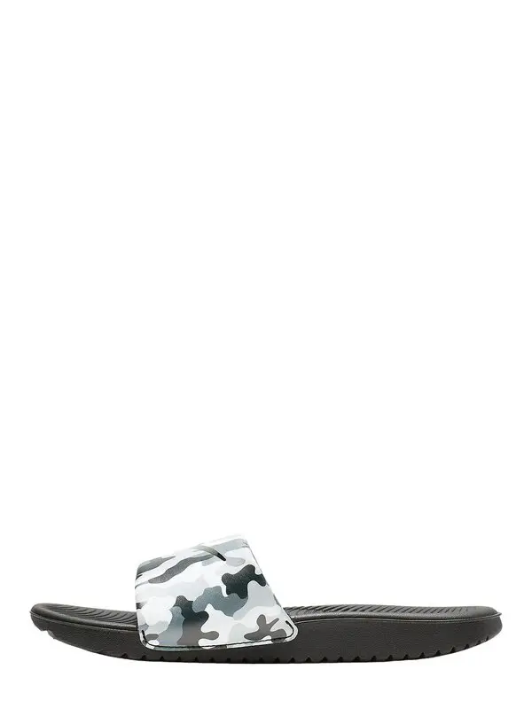 Nike Kawa Slide Print - Grey/black