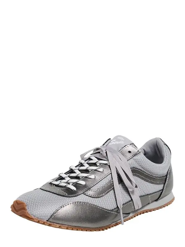 VANS Premium Super Lowpro Trainer Sneakers - Marathon Silver