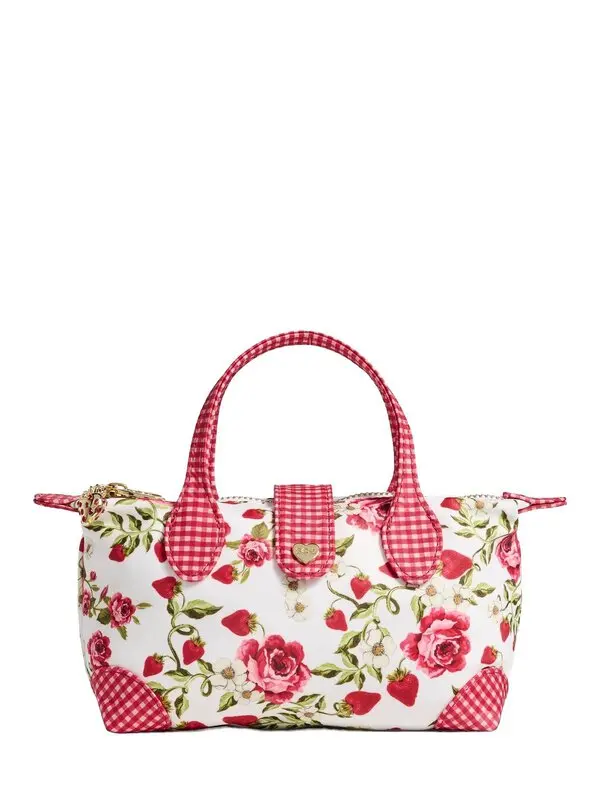 Stoney Clover Lane Strawberry Crossbody Bag - Floral Strawberry