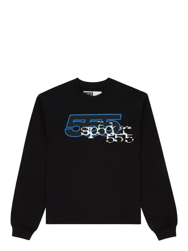 SP5DER 555 Long-sleeve - Black