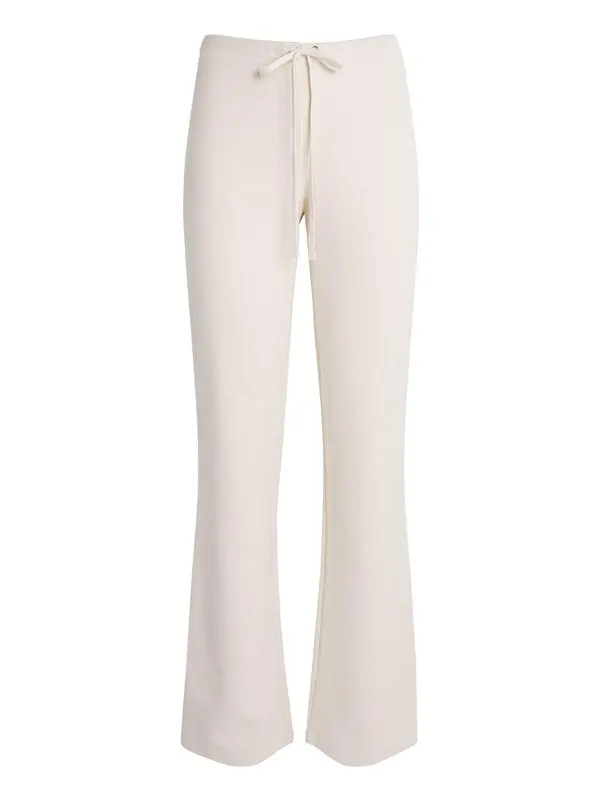 SKIMS Drapey French Terry Sweatpants - Beige