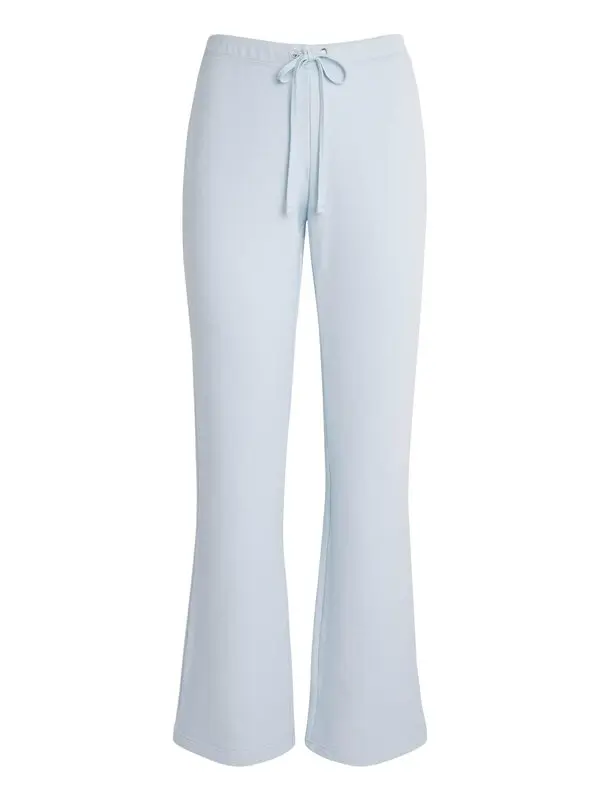SKIMS Drapey French Terry Sweatpants - Blue