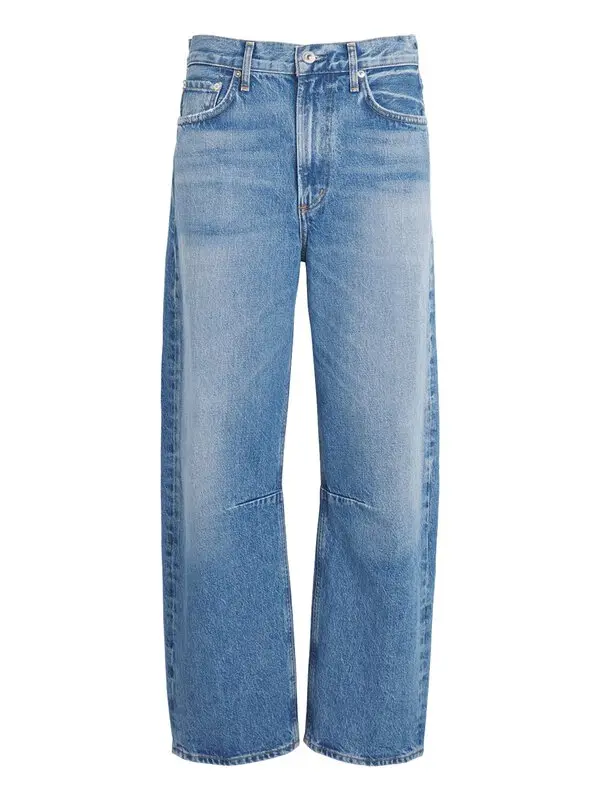 Citizens Of Humanity Miro Relaxed Barrel-leg Jeans - Blue
