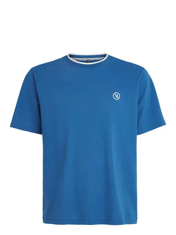 Vuori Logo Gamepoint T-shirt - Blue