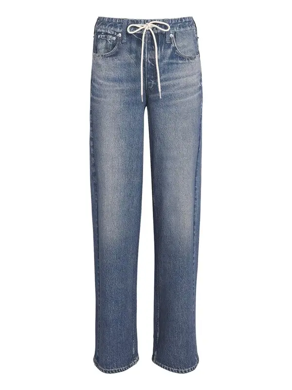 Rag & Bone Miramar Terry Track Pants - Blue