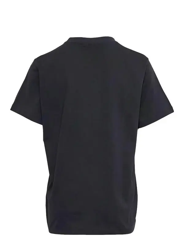GANNI Graphic-print T-shirt - Grey