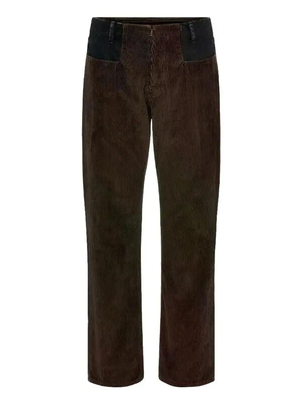 MAISON MARGIELA Corduroy Straight-leg Jeans - Brown