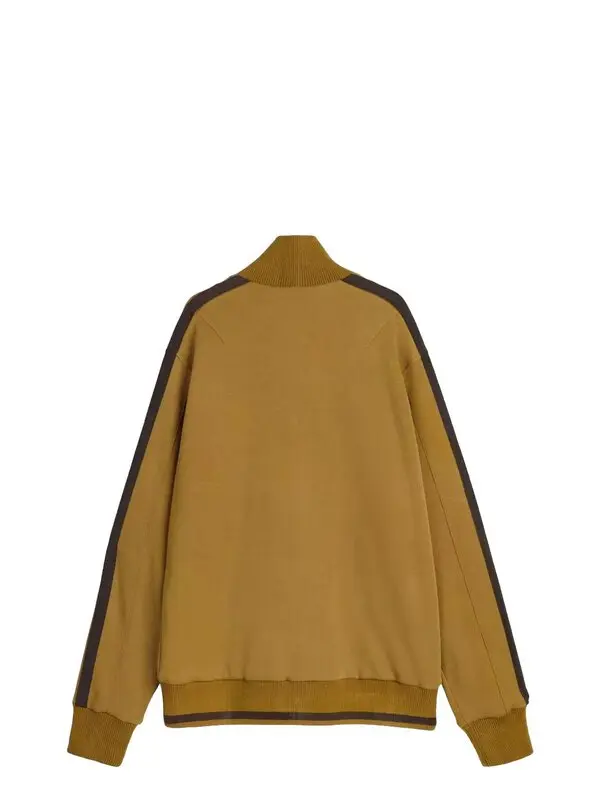 Y3 Side-stripe Track Jacket - Brown