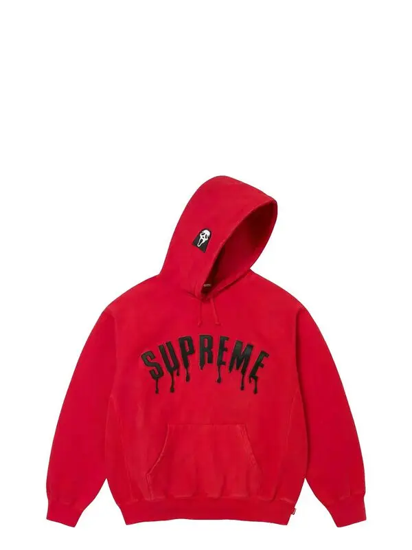 Supreme Ghostface Arc Hoodie - Red